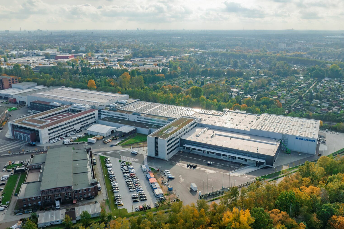 Stadler: Neues Logistikzentrum in Berlin Pankow