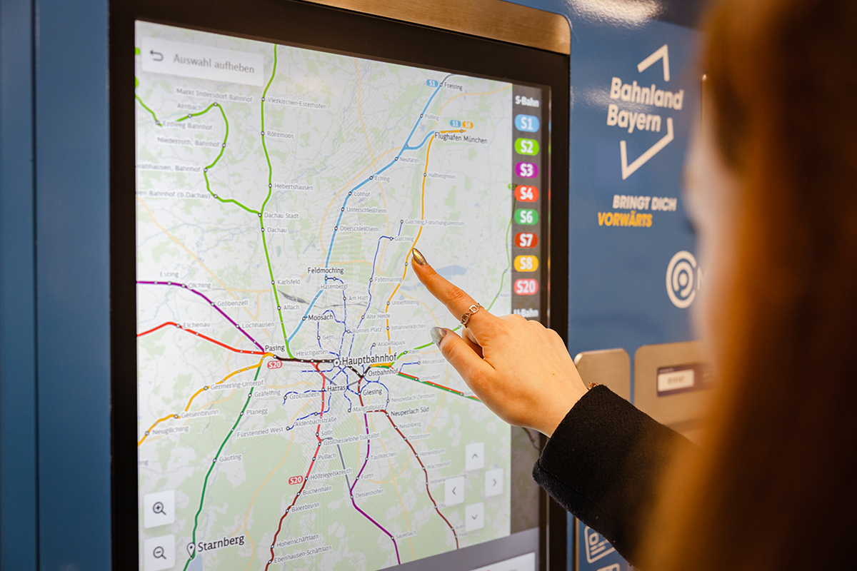 S-Bahn München: Neue Ticket-Automaten